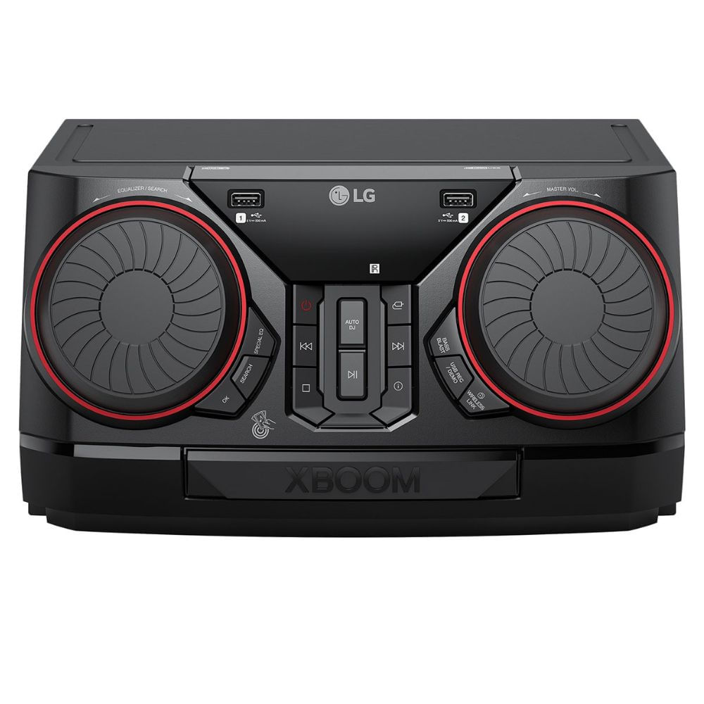 Mini System LG Xboom CK43N 220W RMS Preto | Promoção - Loja Rcell