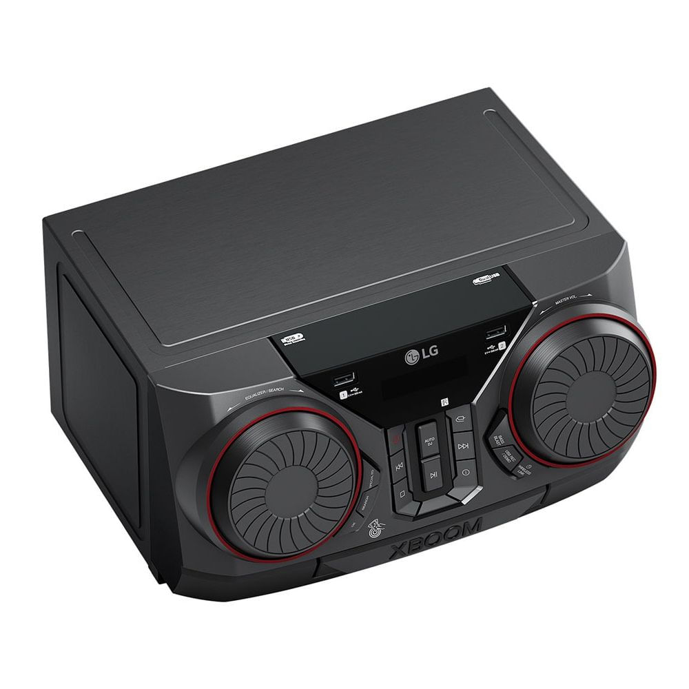 Mini System LG Xboom CK43N 220W RMS Preto | Promoção - Loja Rcell