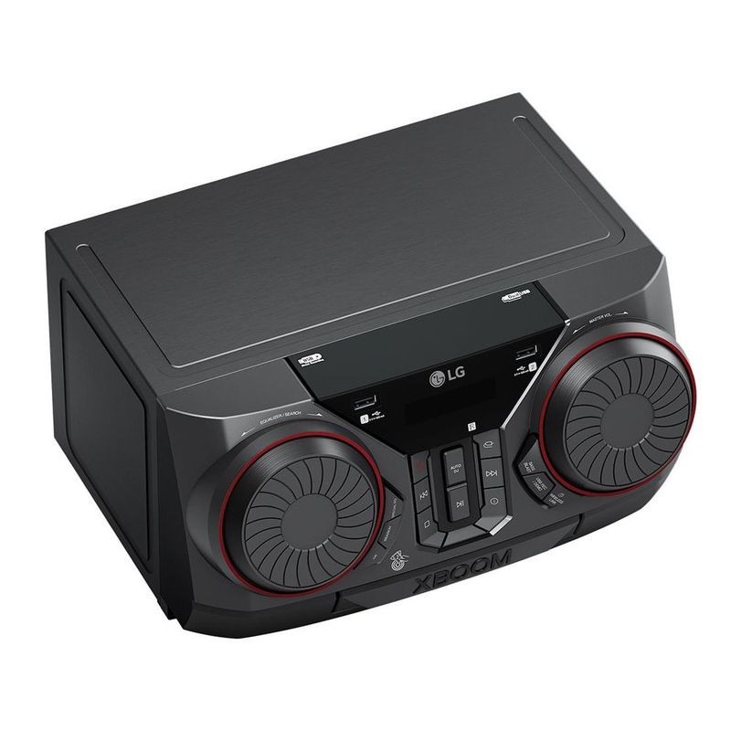 Mini System LG Xboom CK43N 220W RMS Preto | Promoção - Loja Rcell